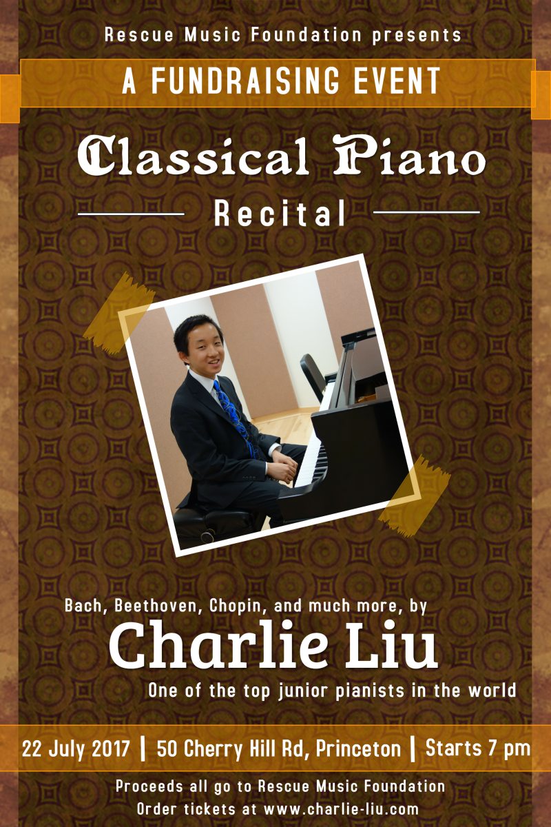 Charlie Liu – World Class Junior Pianist